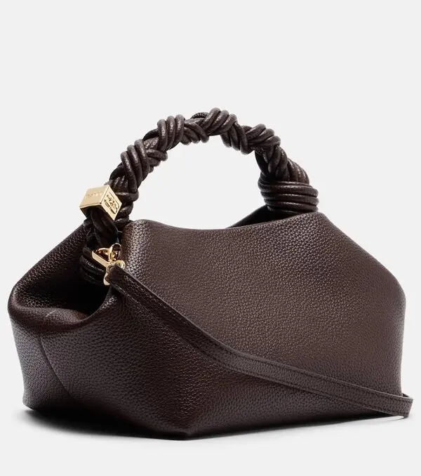 GANNI Small Top-handle Bag - Brown