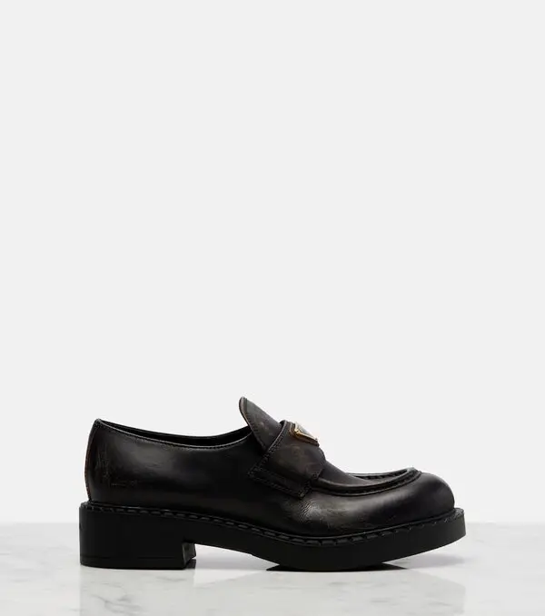 Prada Leather Loafers