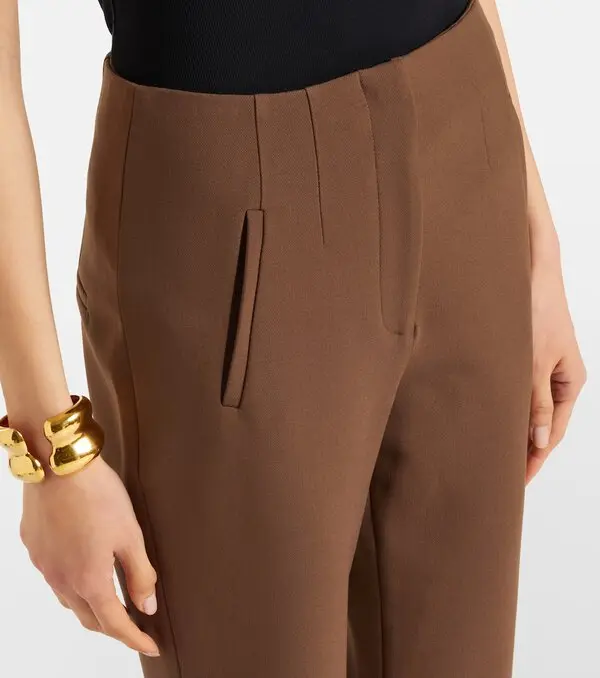 Veronica Beard Stila Cropped Slim Pants