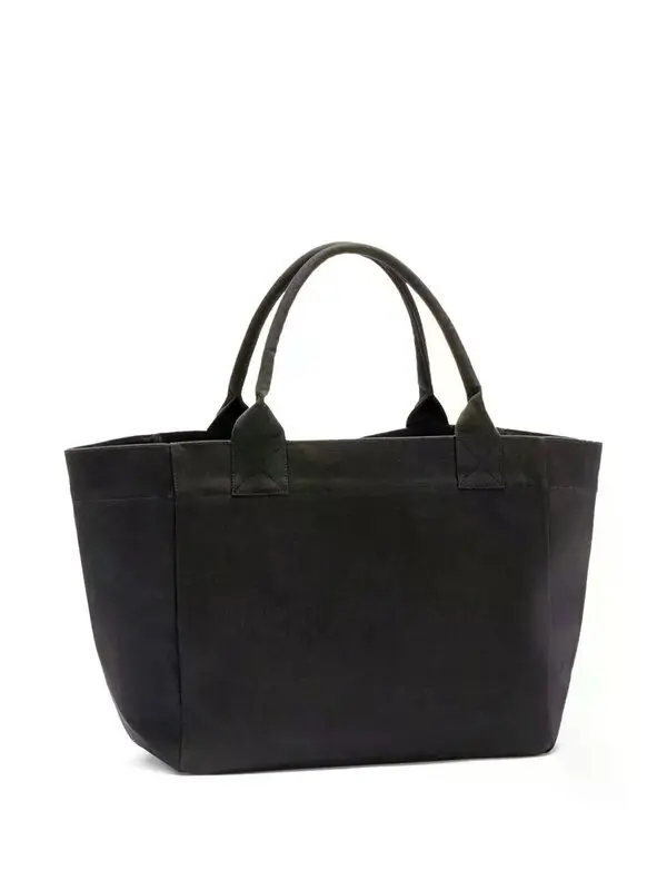 GANNI Cherry Print Medium Tote Bag - Black
