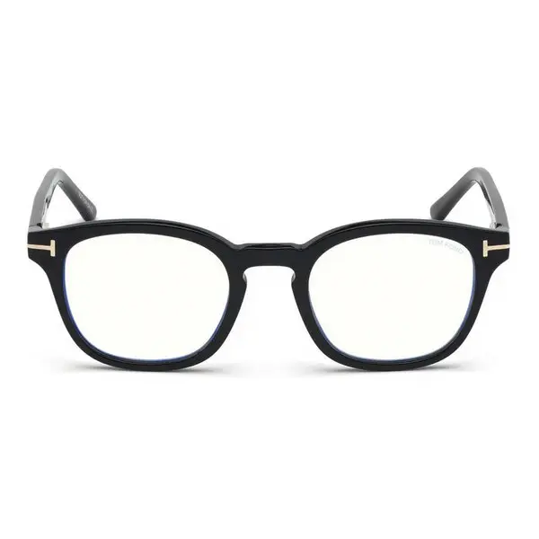TOM FORD Acetate Phantos Eyeglasses - Black