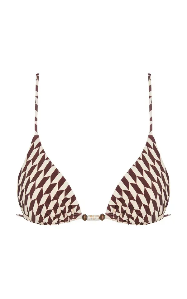 Onia Jolie Bikini Top - Brown