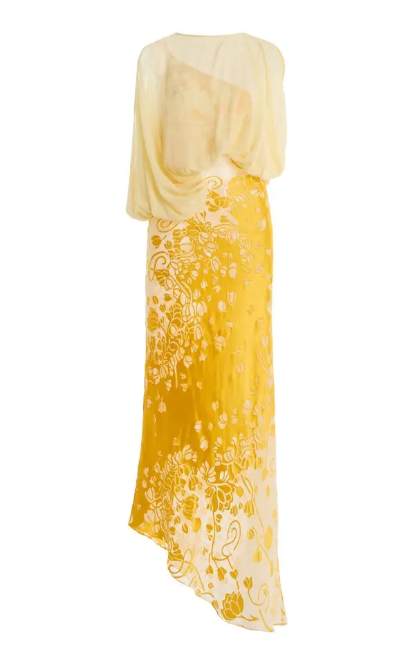 Christopher Esber Cumulus Burnout Maxi Dress