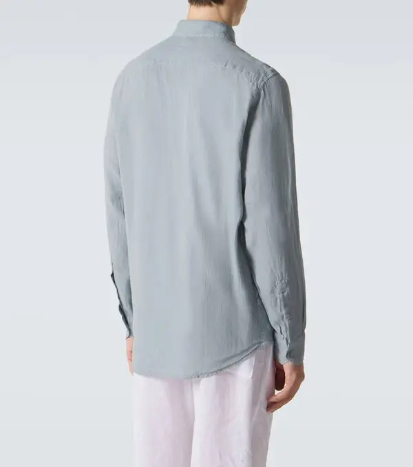 Frescobol Carioca Antonio Linen Shirt