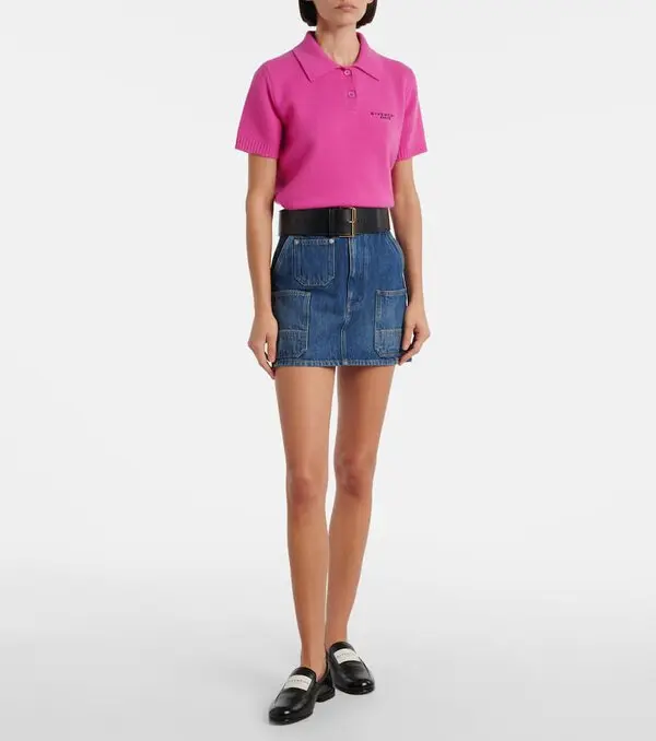Givenchy Denim Miniskirt
