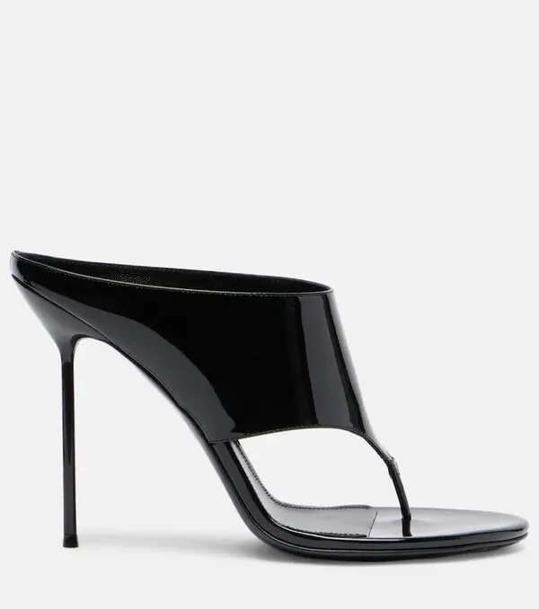 Paris Texas Lidia 105 Patent Leather Mules