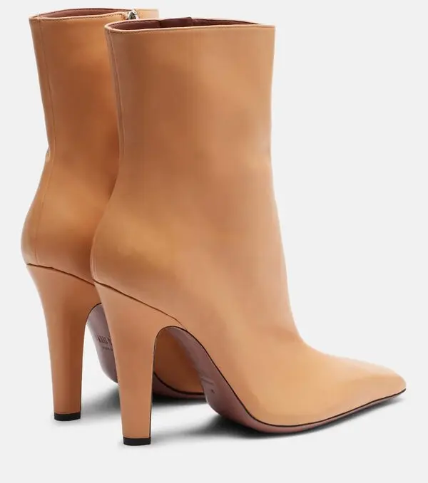Paris Texas Belle Leather Ankle Boots
