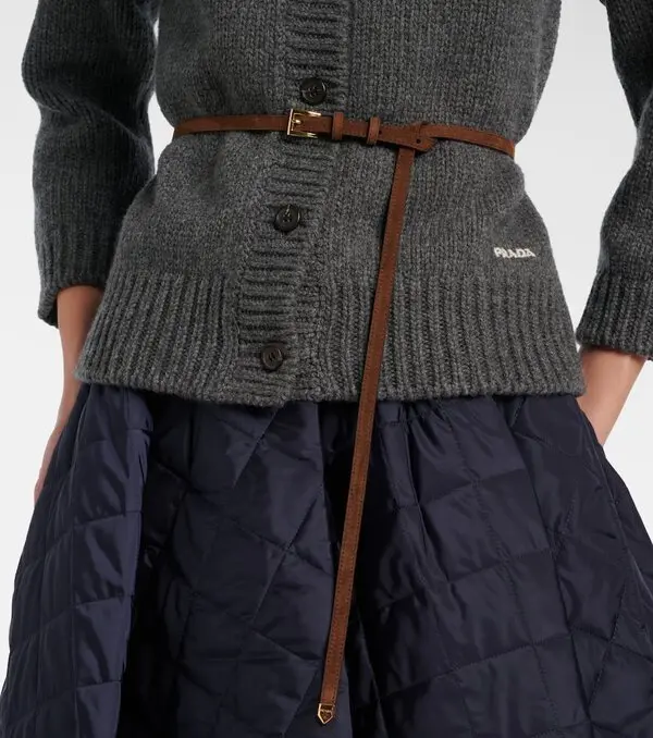 Prada Suede Belt