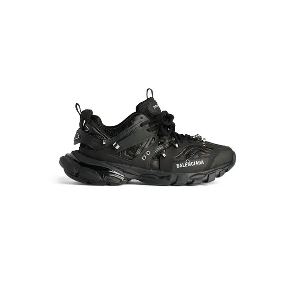 Balenciaga Track Piercing Sneaker - Black