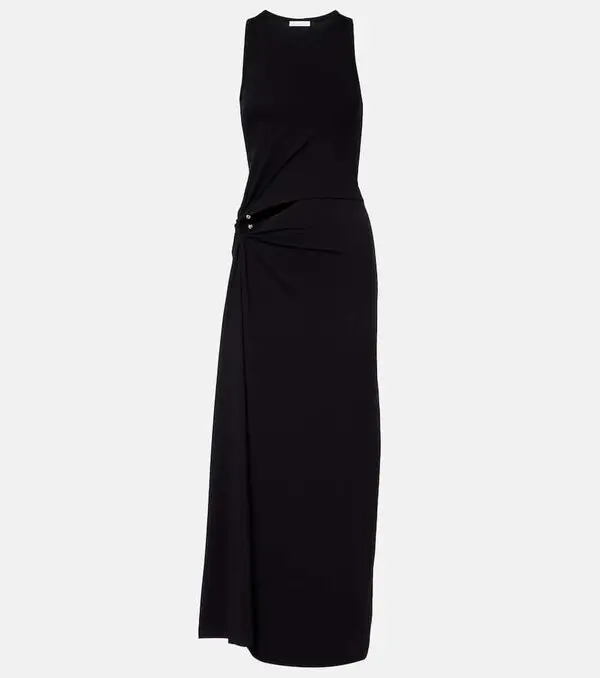 Rabanne Cutout Maxi Dress - Black