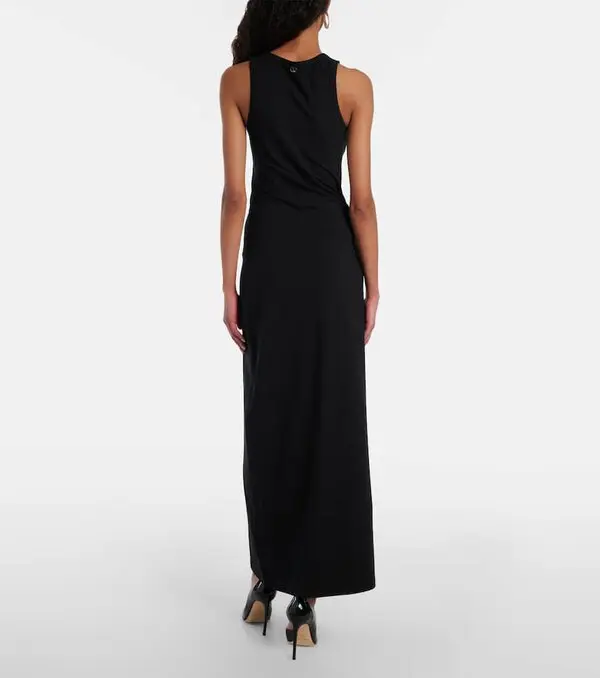 Rabanne Cutout Maxi Dress - Black