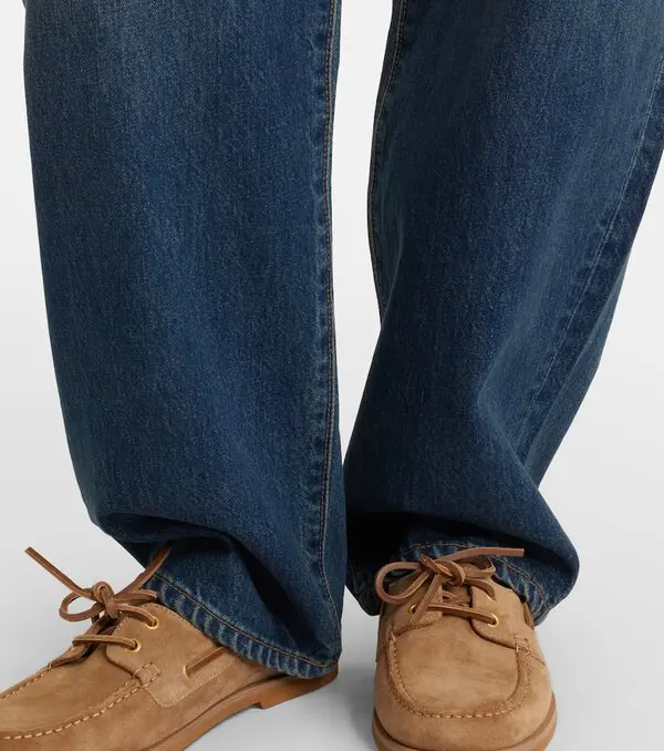 SLVRLAKE Tess Faded Wide-leg Jeans - Blue