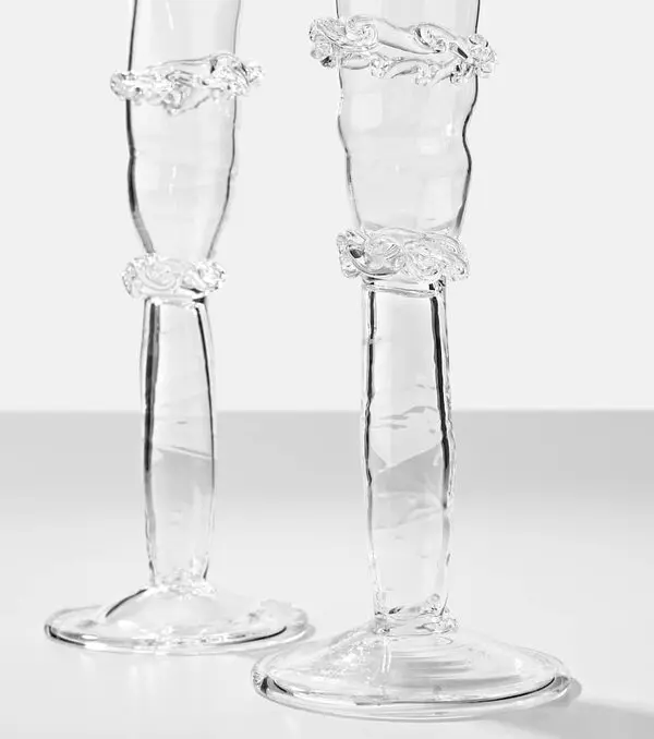 ALEXANDER KIRKEBY Crystal Champagne Flute