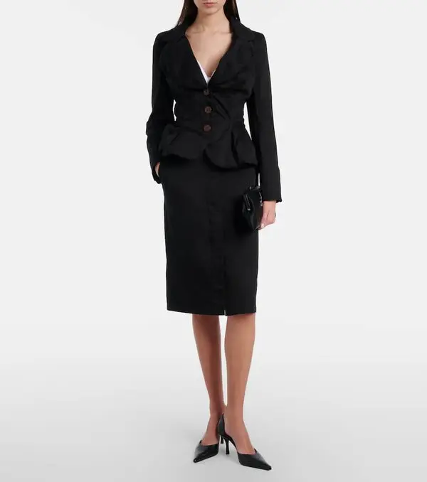 VIVIENNE WESTWOOD Cotton-blend Blazer