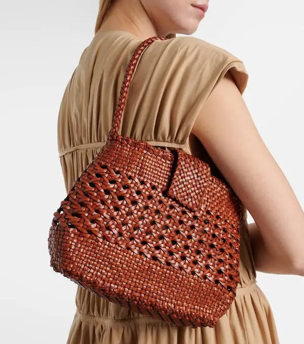 Rixo X Dragon Diffusion Amoria Leather Tote Bag