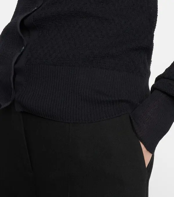 Victoria Beckham Cotton-blend Cardigan