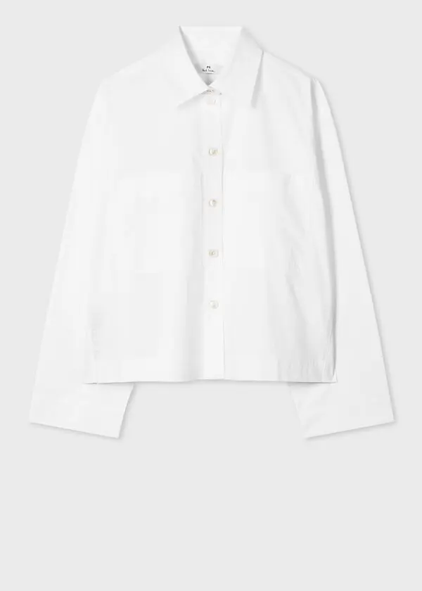 Paul Smith Cropped Cotton Shirt