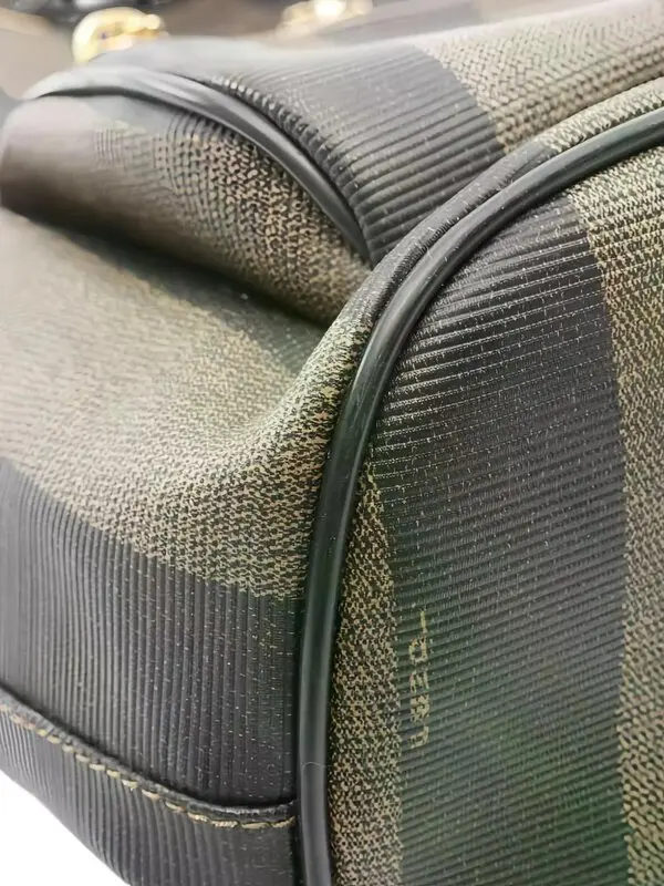 Fendi 2000s Striped Backpack