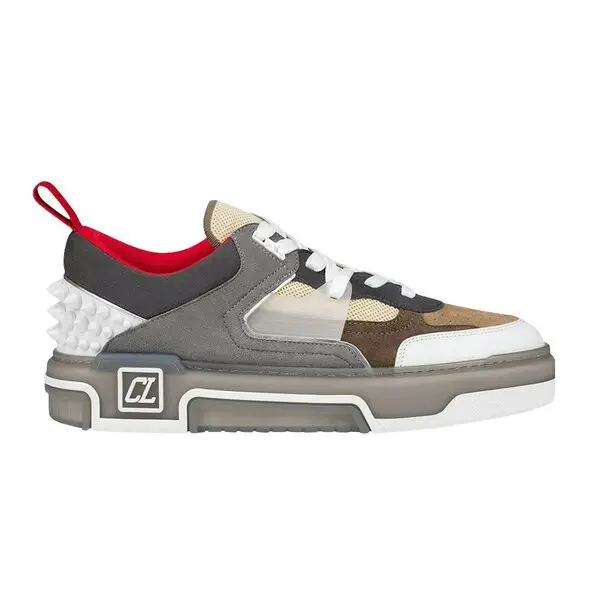 CHRISTIAN LOUBOUTIN Astroloubi Flat - Grey