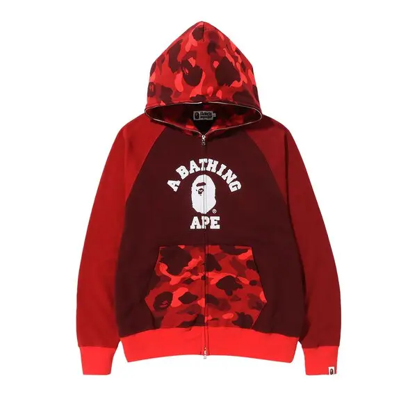 A BATHING APE Relaxed Fit Full Zip Hoodie