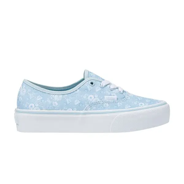 VANS Authentic Platform Tonal Floral Sneakers