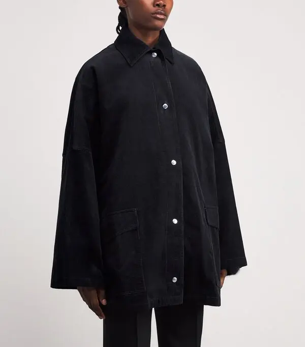TOTEME Organic Cotton Corduroy Overshirt