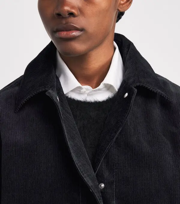 TOTEME Organic Cotton Corduroy Overshirt