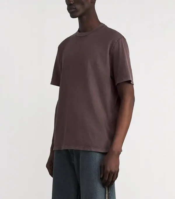 Our Legacy Cotton Boxy T-shirt - Brown