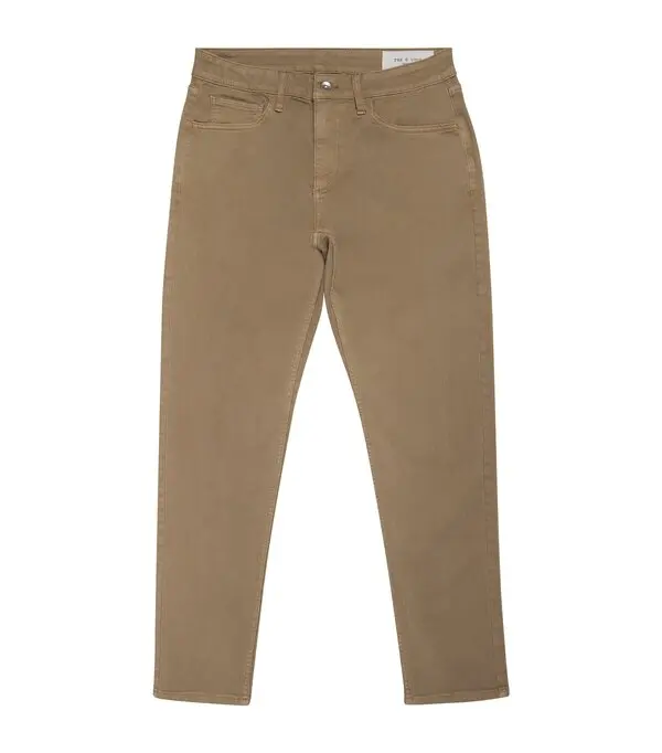 Rag & Bone Aero-stretch Slim Jeans - Beige