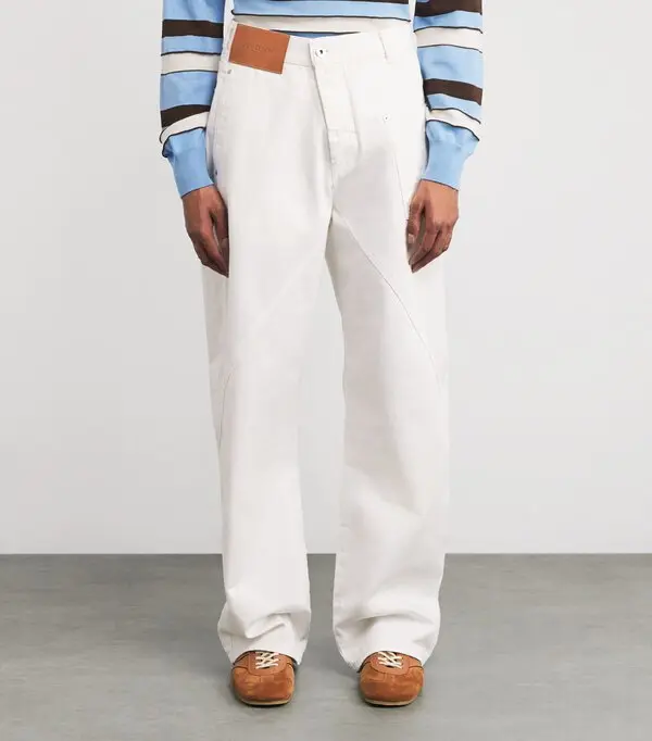JW Anderson Twisted Straight Leg Jeans