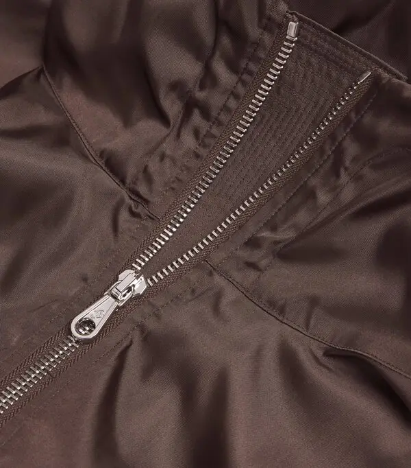 COLE BUXTON Gabardine Windbreaker Jacket