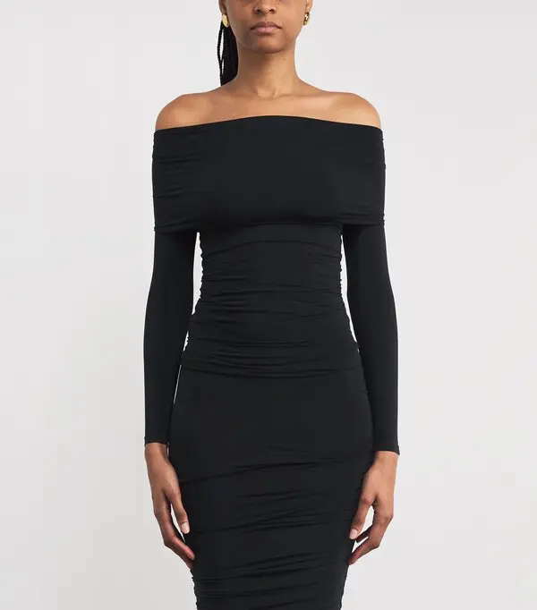 Wolford Off-the-shoulder Mini Dress