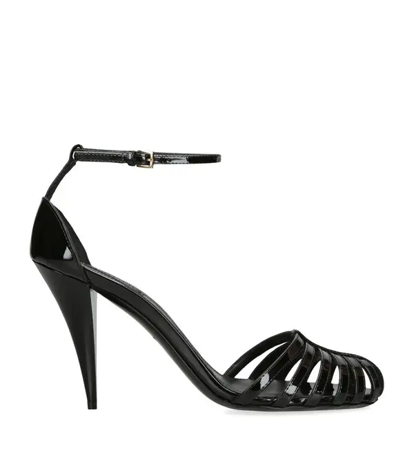 Givenchy Leather Cage Sandals