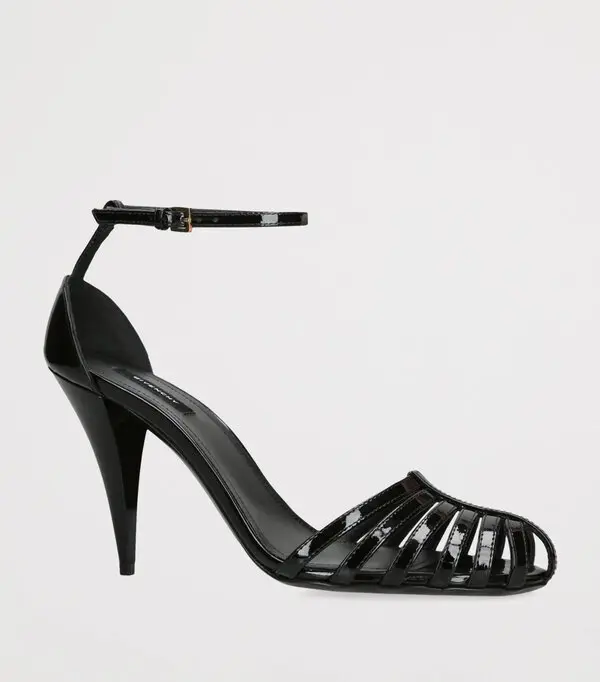 Givenchy Leather Cage Sandals