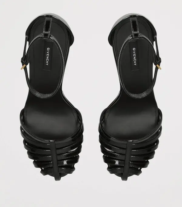 Givenchy Leather Cage Sandals