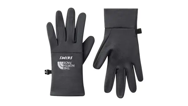 SKIMS X The North Face Gloves - Gunmetal