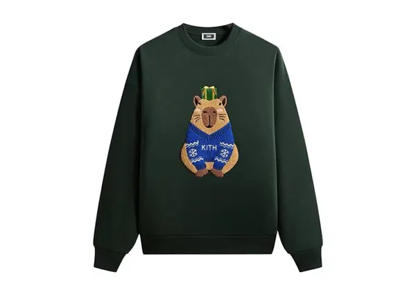 Kith Kithmas Capybara Nelson Crewneck