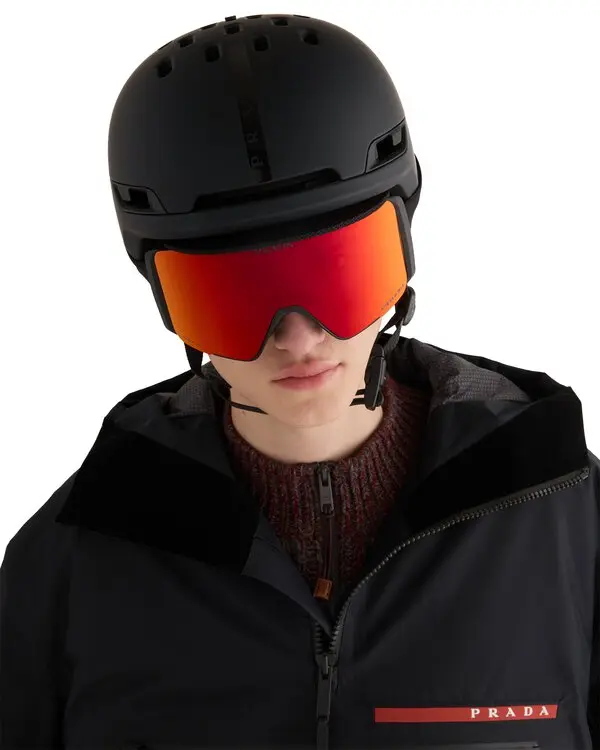 Prada Oakley Snow Helmet - Black