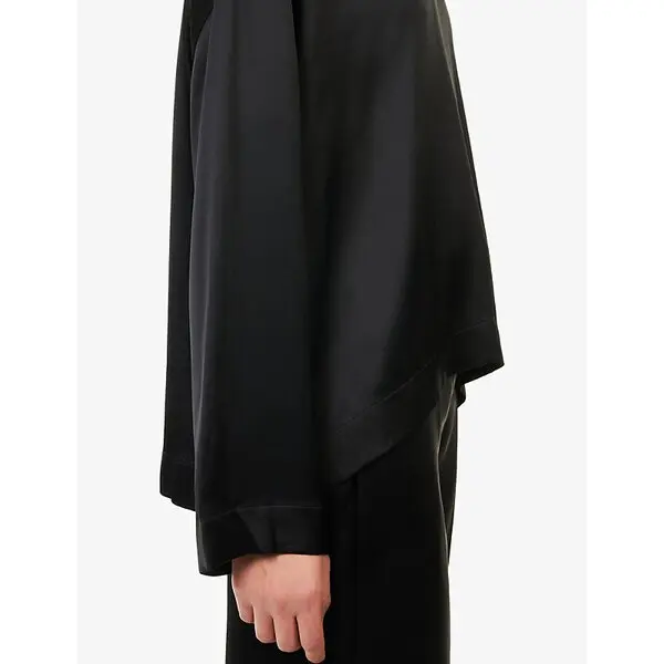 TOTEME Boxy-fit Woven Top
