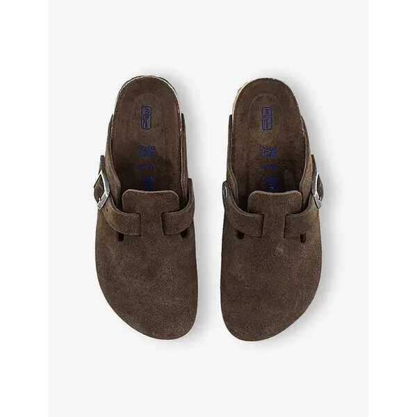 BIRKENSTOCK Boston Suede Clogs