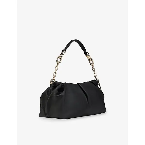 CHRISTIAN LOUBOUTIN Eva Nappa-leather Shoulder Bag - Black