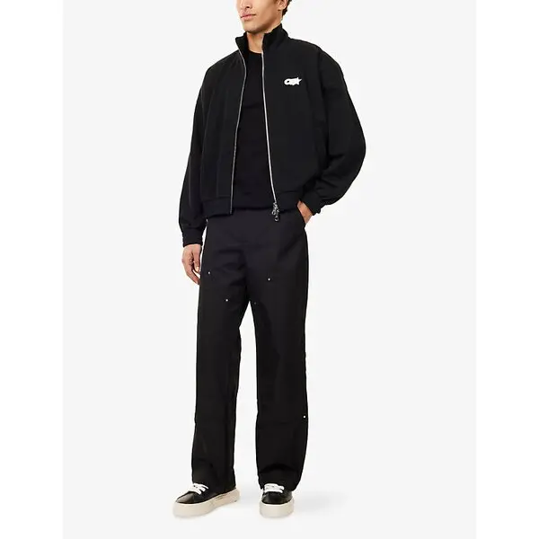 COLE BUXTON Carpenter Straight-leg Woven Trousers