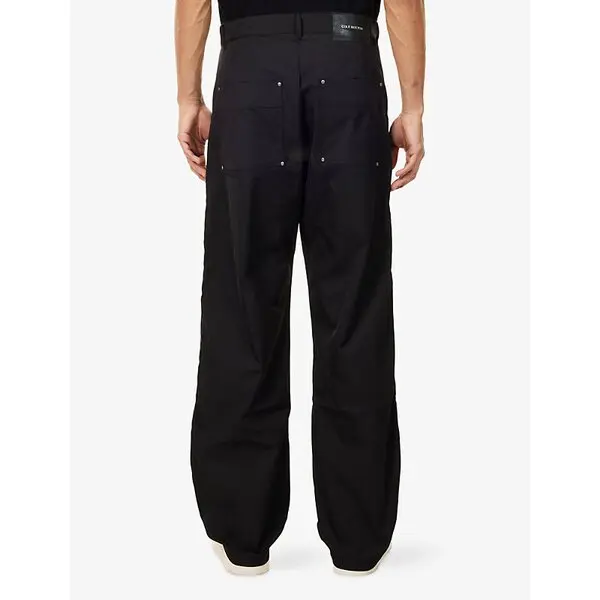 COLE BUXTON Carpenter Straight-leg Woven Trousers