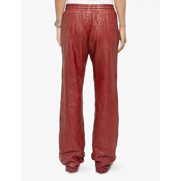Zadig&Voltaire Leather Trousers - Cherry