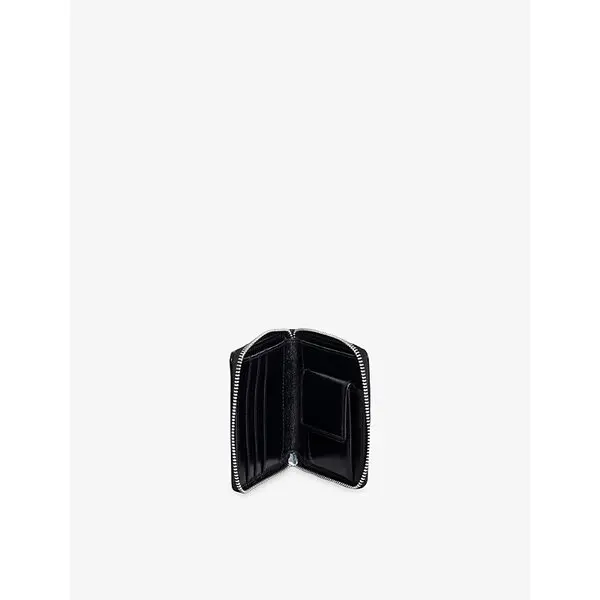 Zadig&Voltaire Sunny Mini Vintage-effect Leather Wallet