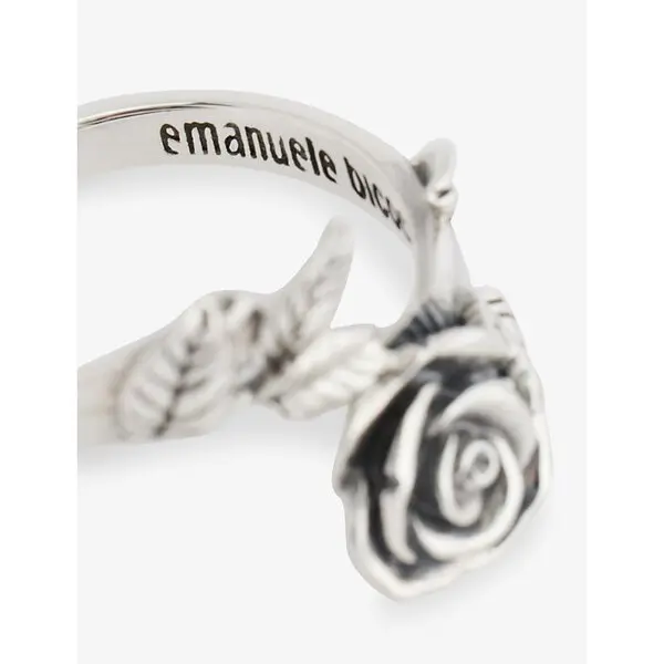 Emanuele Bicocchi Spiral Blooming Rose Ring