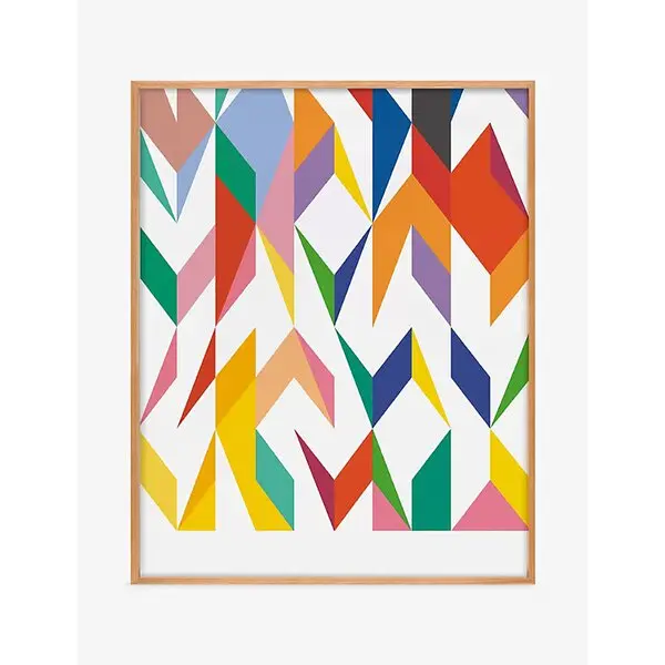 THE WRONG SHOP Odili Donald Odita Teardrop Print