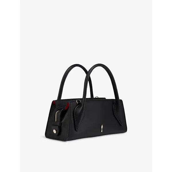 CHRISTIAN LOUBOUTIN Venus Mini Leather Cross-body Bag - Black