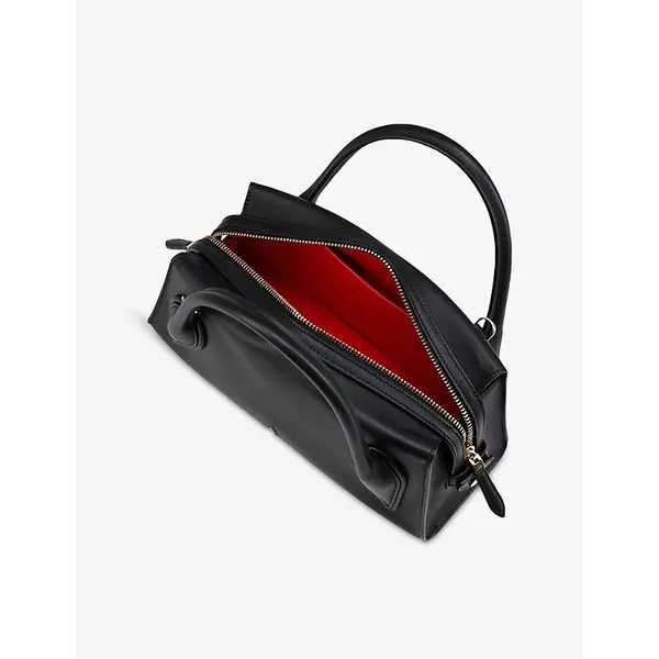 CHRISTIAN LOUBOUTIN Venus Mini Leather Cross-body Bag - Black