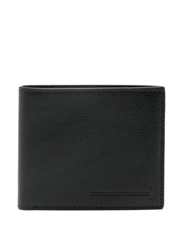 TOM FORD Leather Bifold Wallet - Black